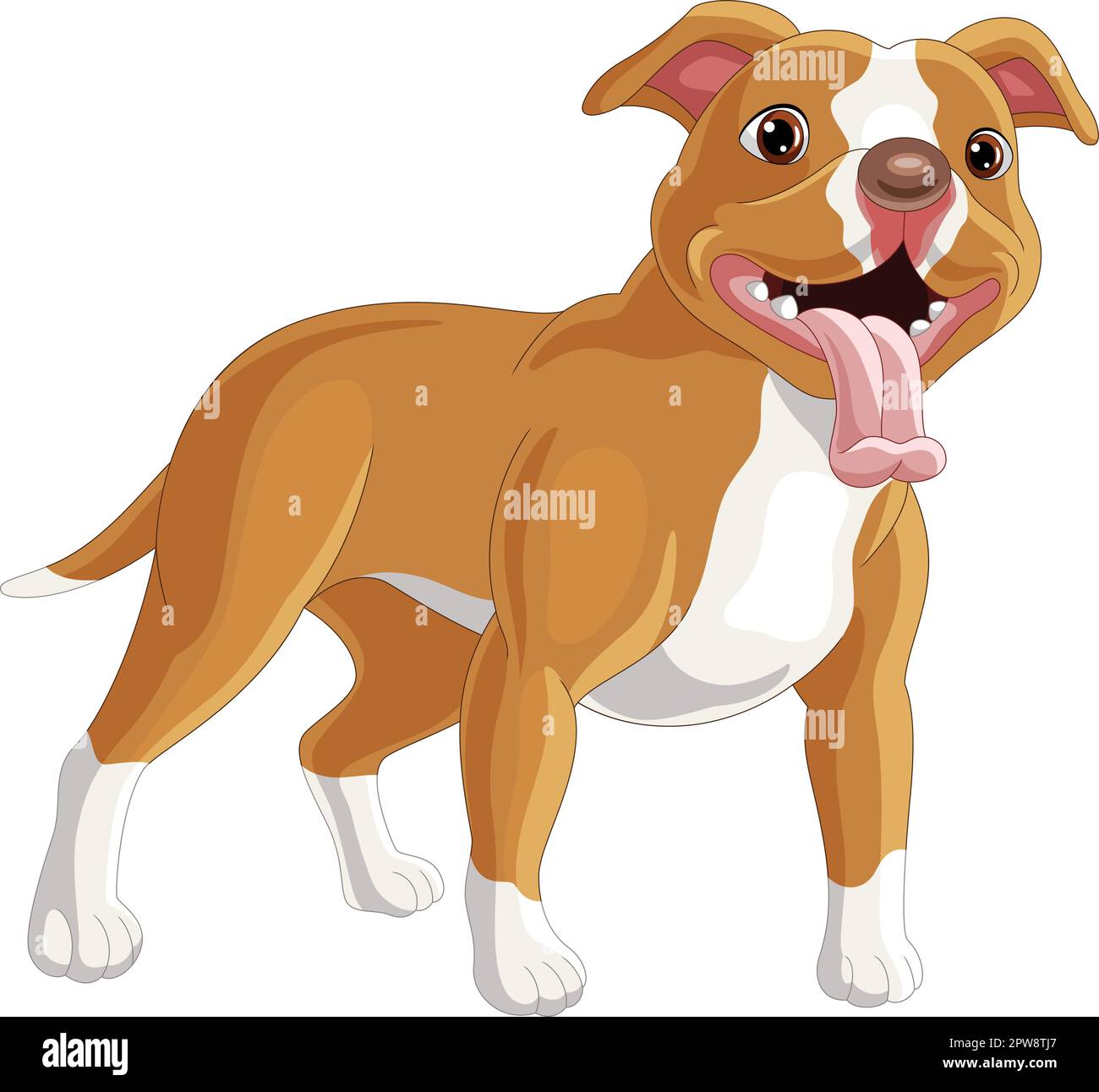Pitt bull Stock Vector Images - Alamy