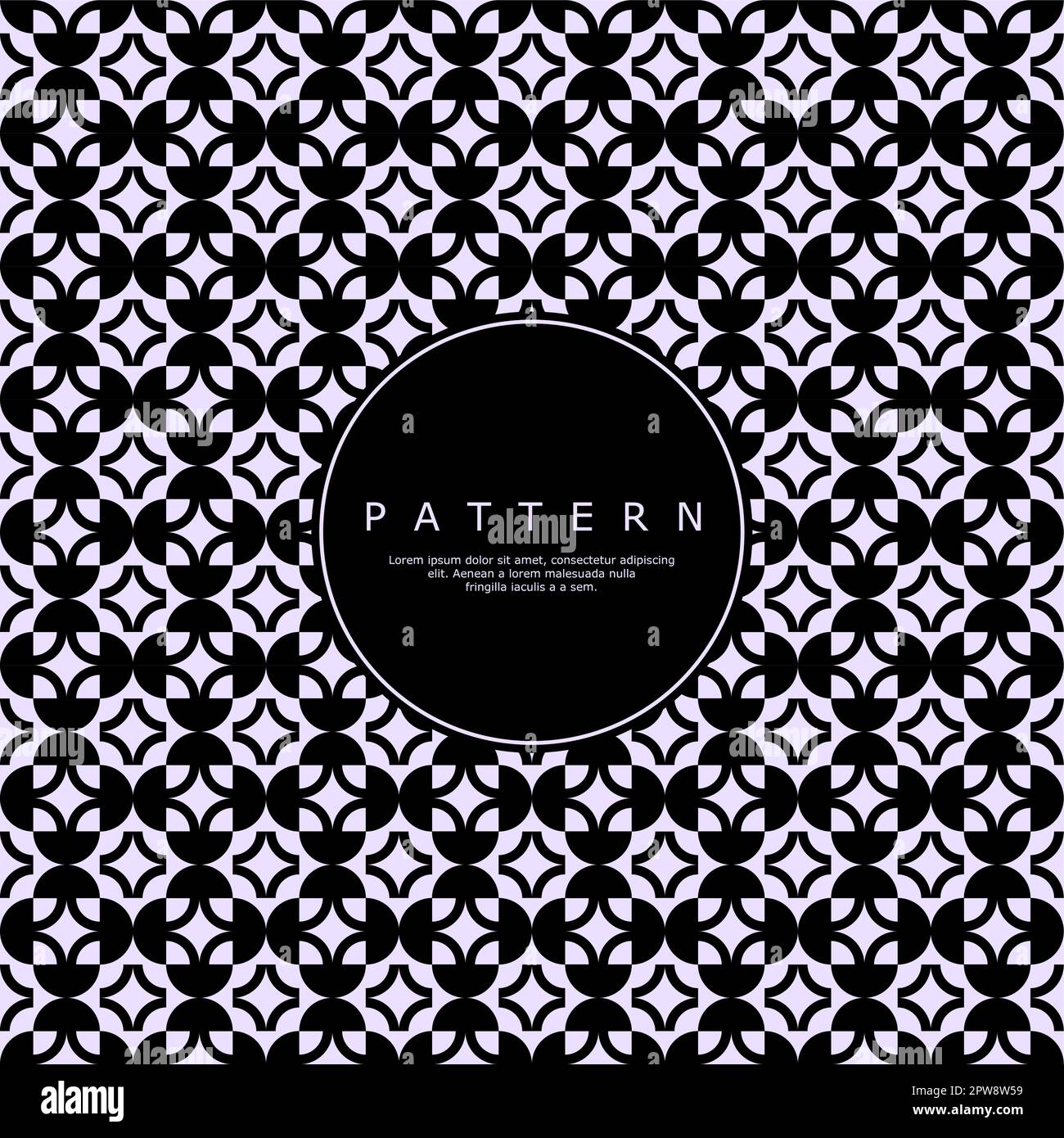 Decorative circle pattern hi-res stock photography and images - Alamy