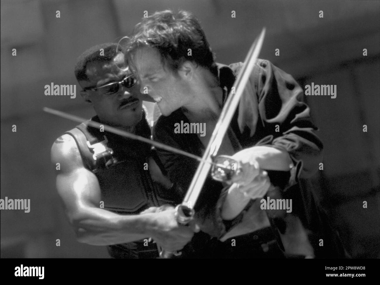 Wesley Snipes And Stephen Dorff In Blade 1998 Director Stephen Norrington Writer David S Goyer