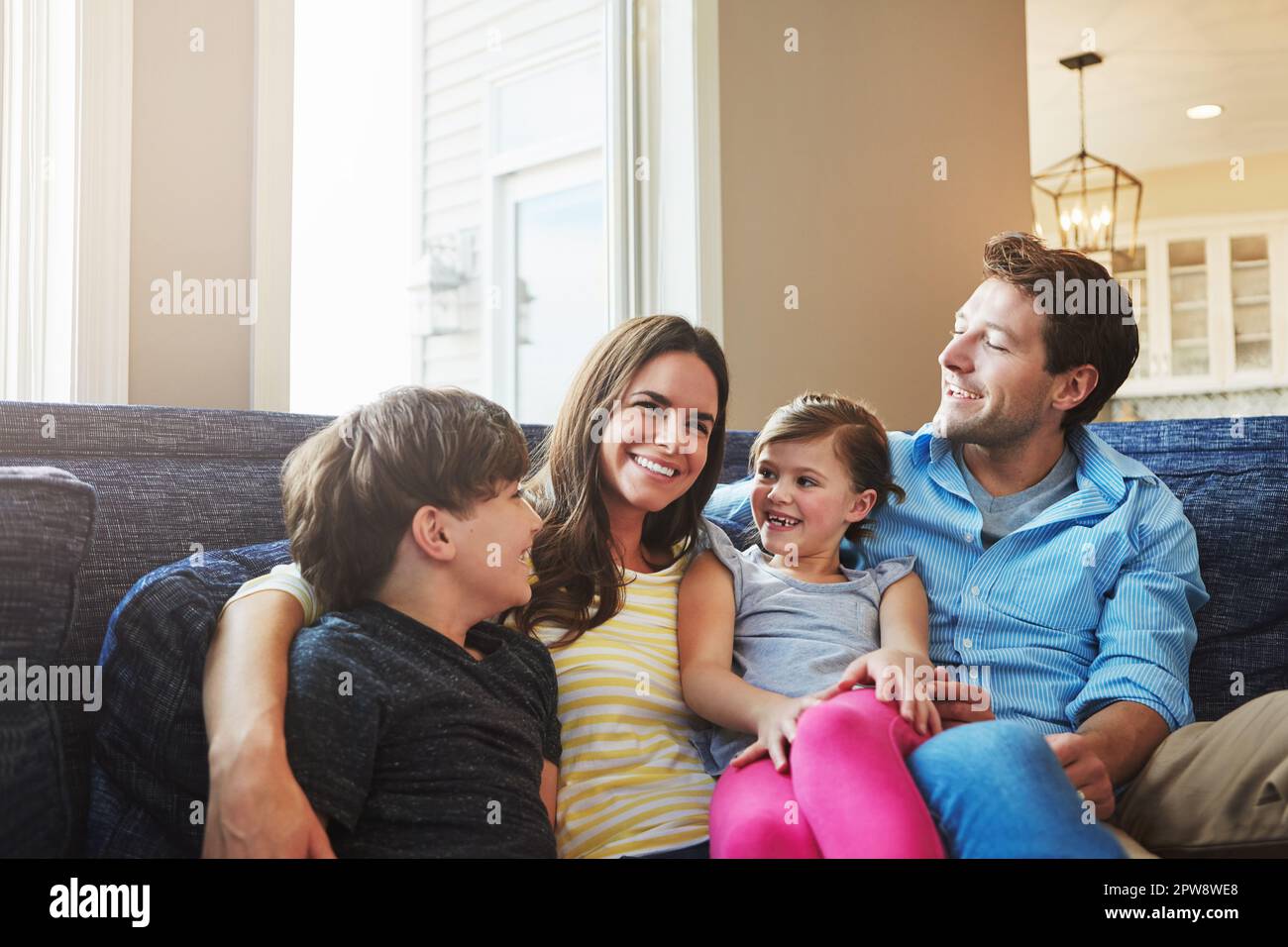 This is what family is all about. a happy family bonding together at ...