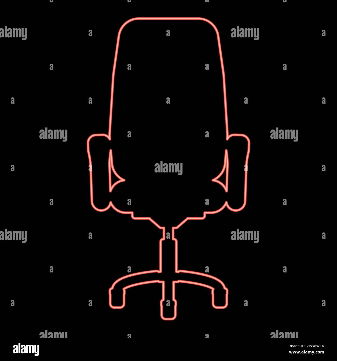 Recliner chair isolated Stock Vector Images - Alamy