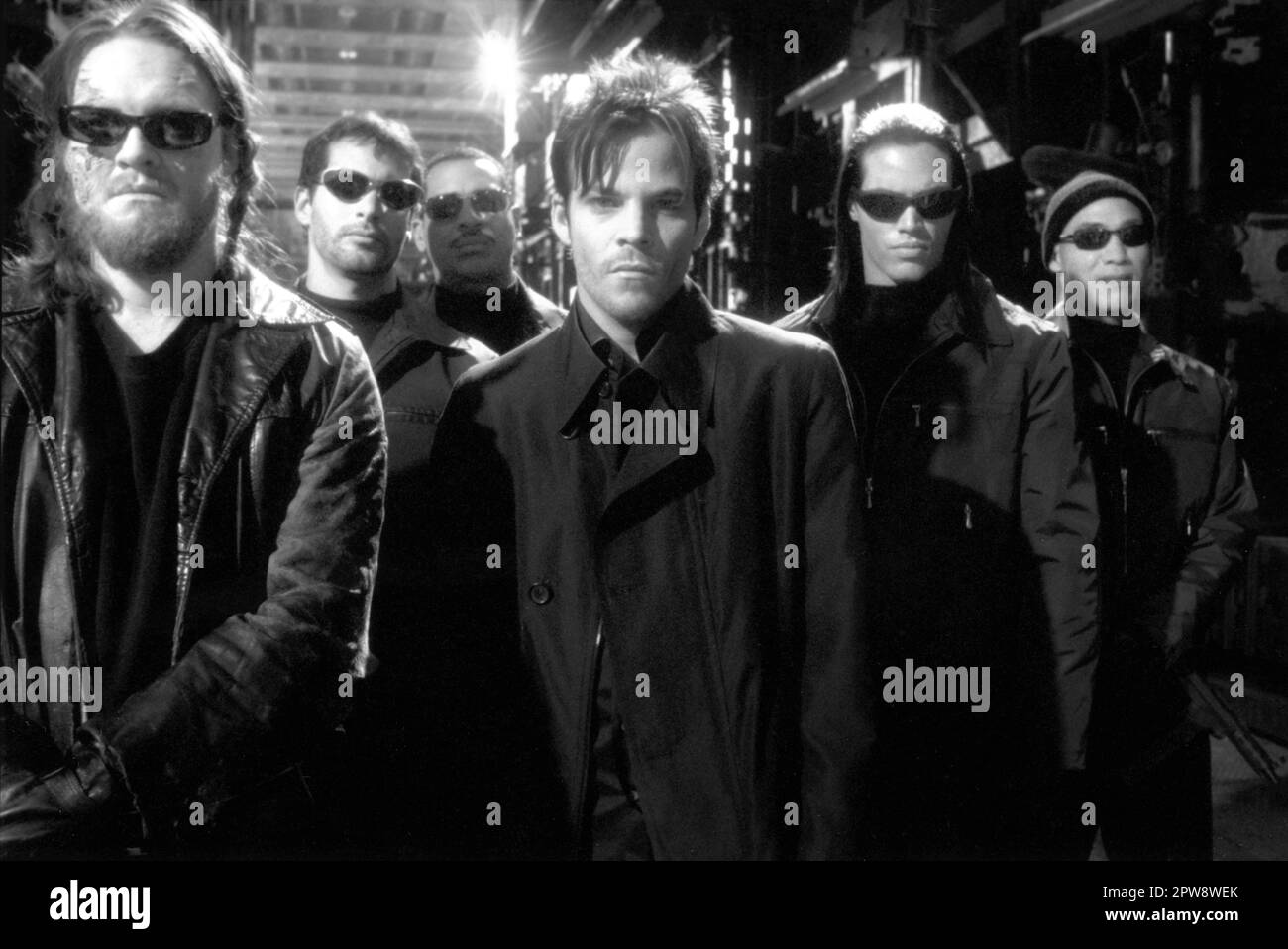 DONAL LOGUE and STEPHEN DORFF (centre) in BLADE 1998 director STEPHEN ...