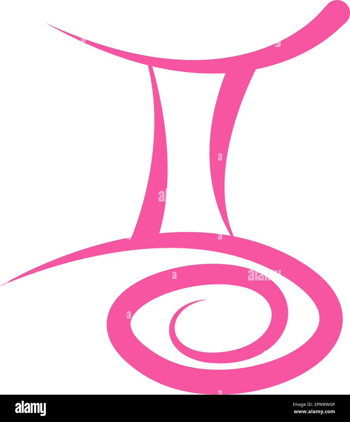 Gemini icon logo design Stock Vector Image & Art - Alamy