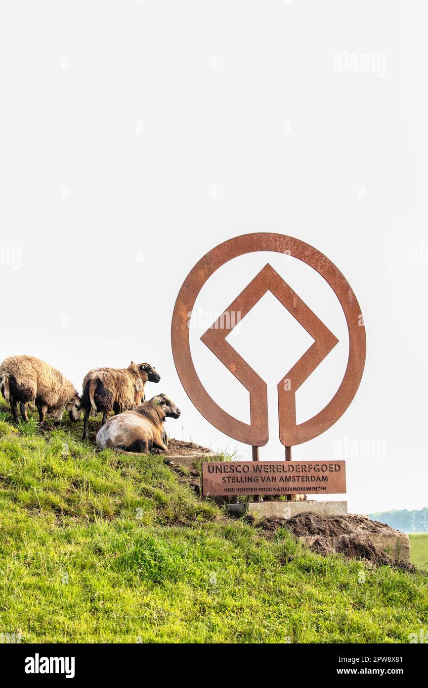 The Netherlands, Abcoude, Fort bij Nigtevecht. part of the New Dutch ...