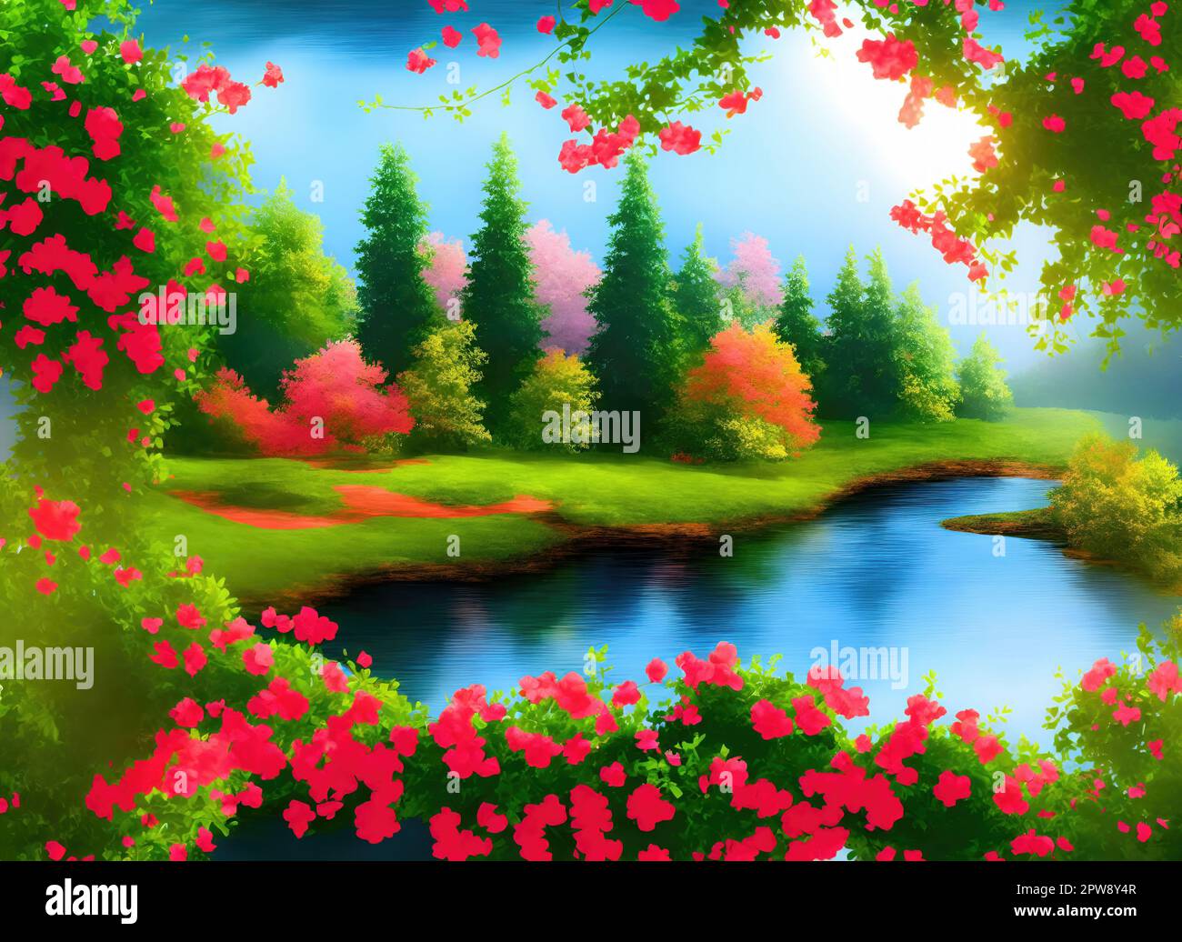 Beautiful Forest Landscape Wallpapers