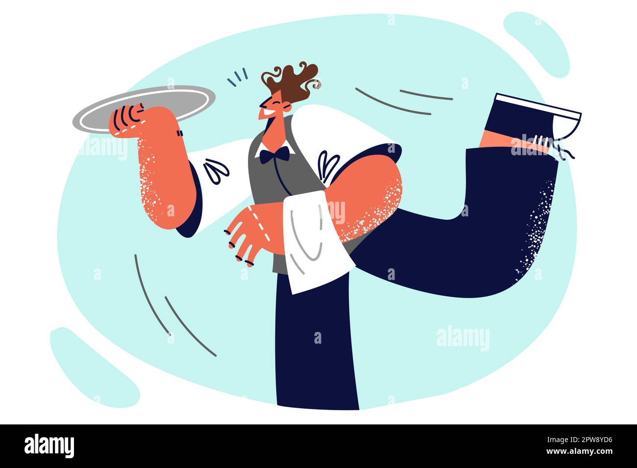 Running buffet Stock Vector Images - Alamy