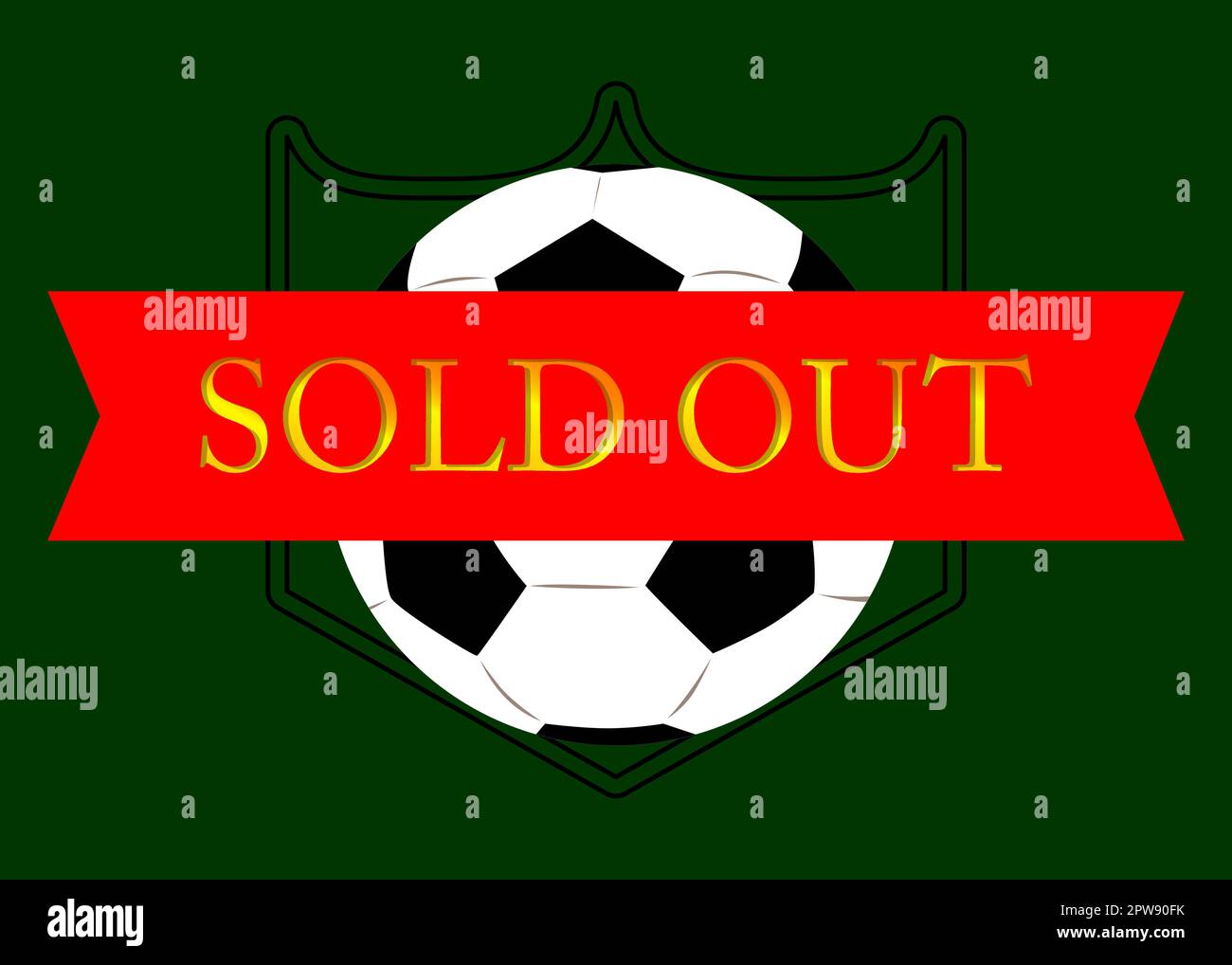 Football merchandise Stock Vector Images - Alamy