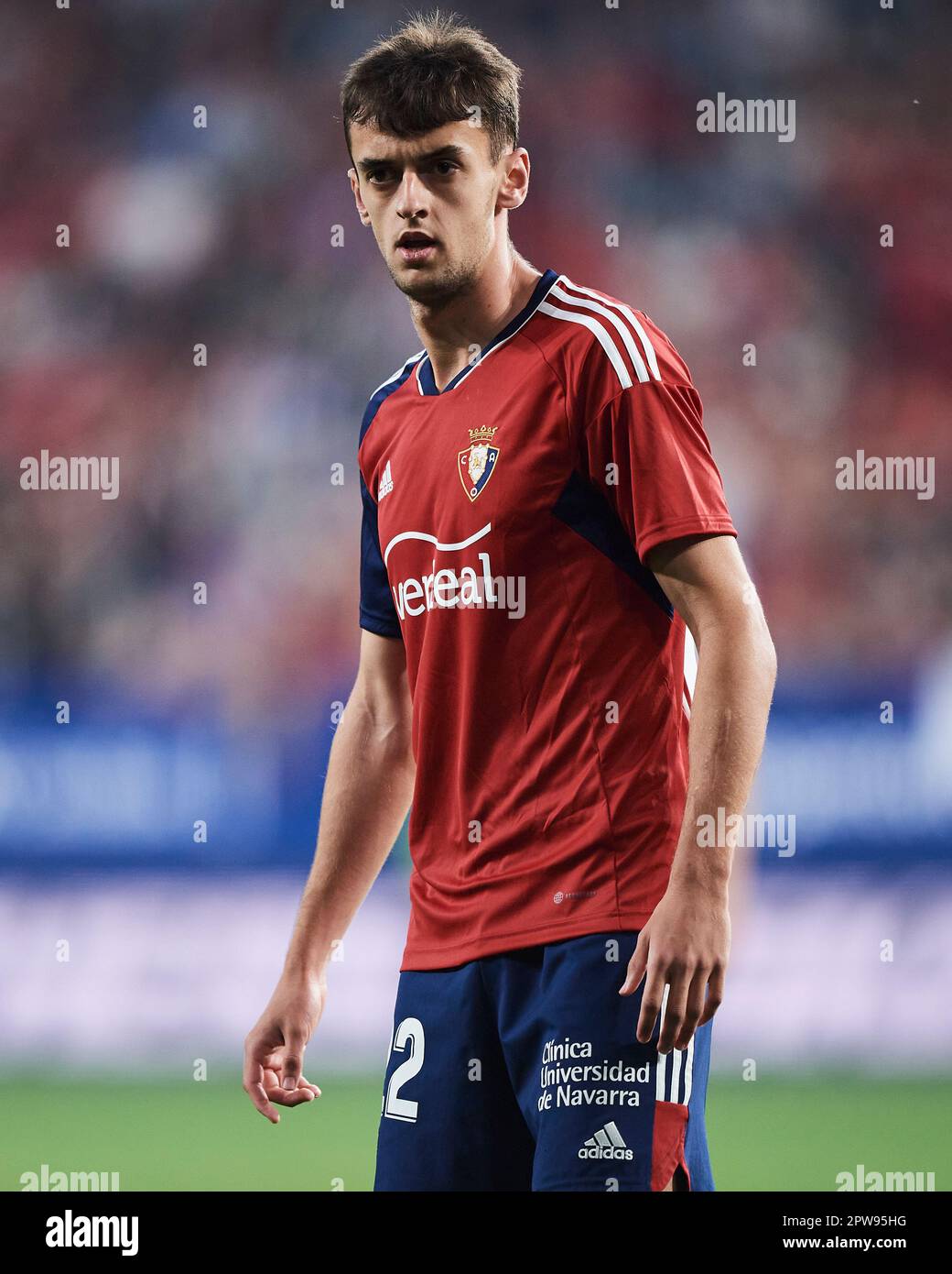 Aimar Oroz of CA Osasuna during the La Liga match between CA Osasuna ...