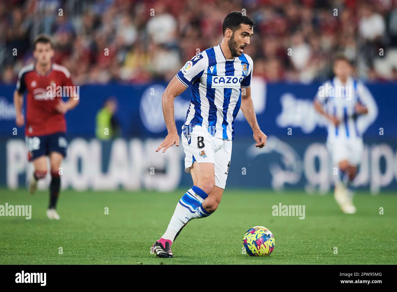 Mikel Merino of Real Sociedad during the La Liga match between CA ...