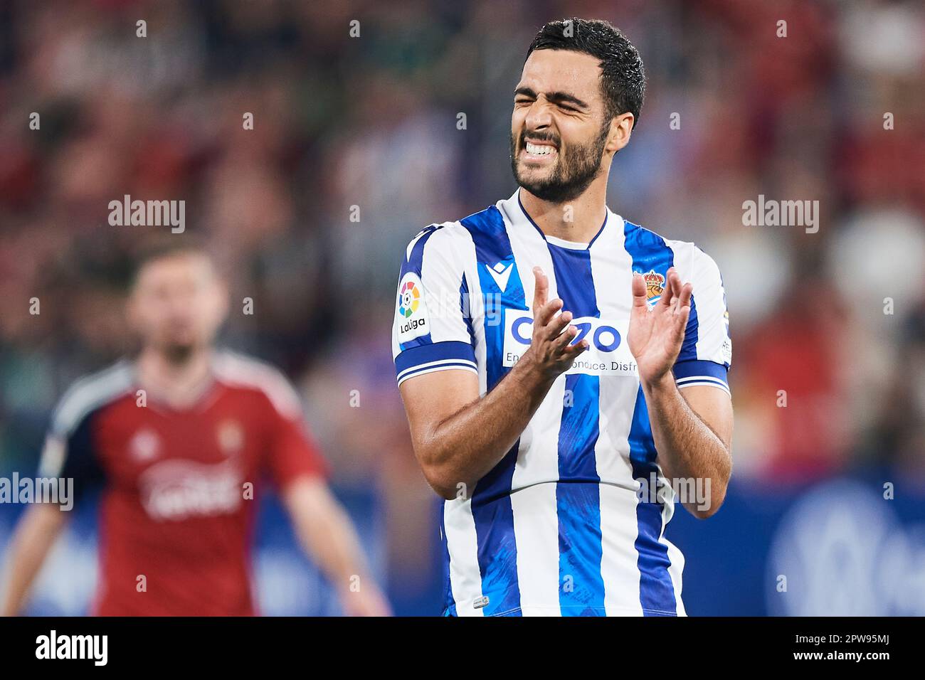 Mikel Merino of Real Sociedad during the La Liga match between CA ...