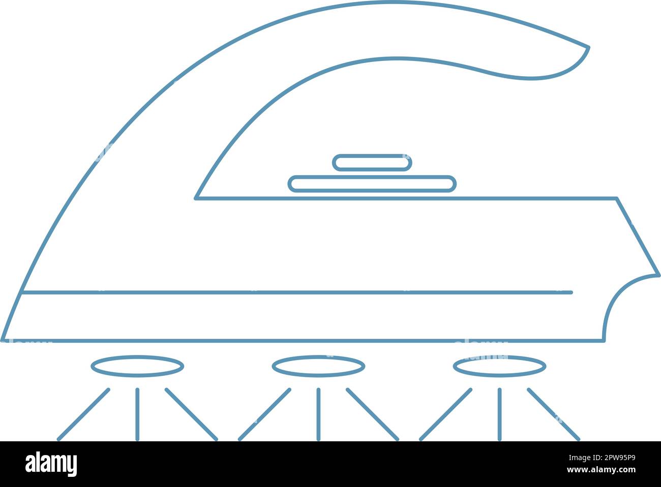 Electric iron logo design Stock Vector Image & Art - Alamy