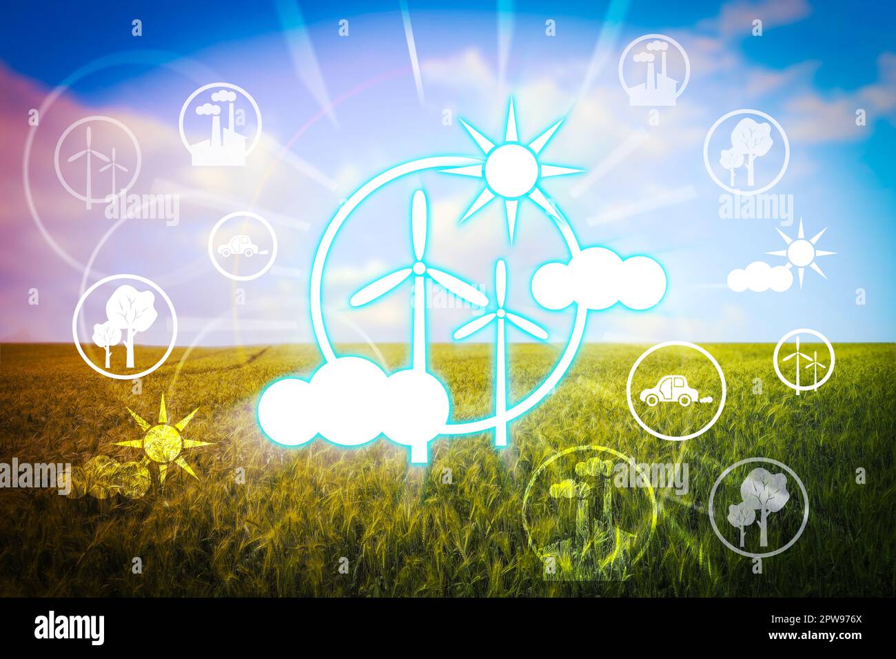 Sustainable development goals icons hi-res stock photography and images ...