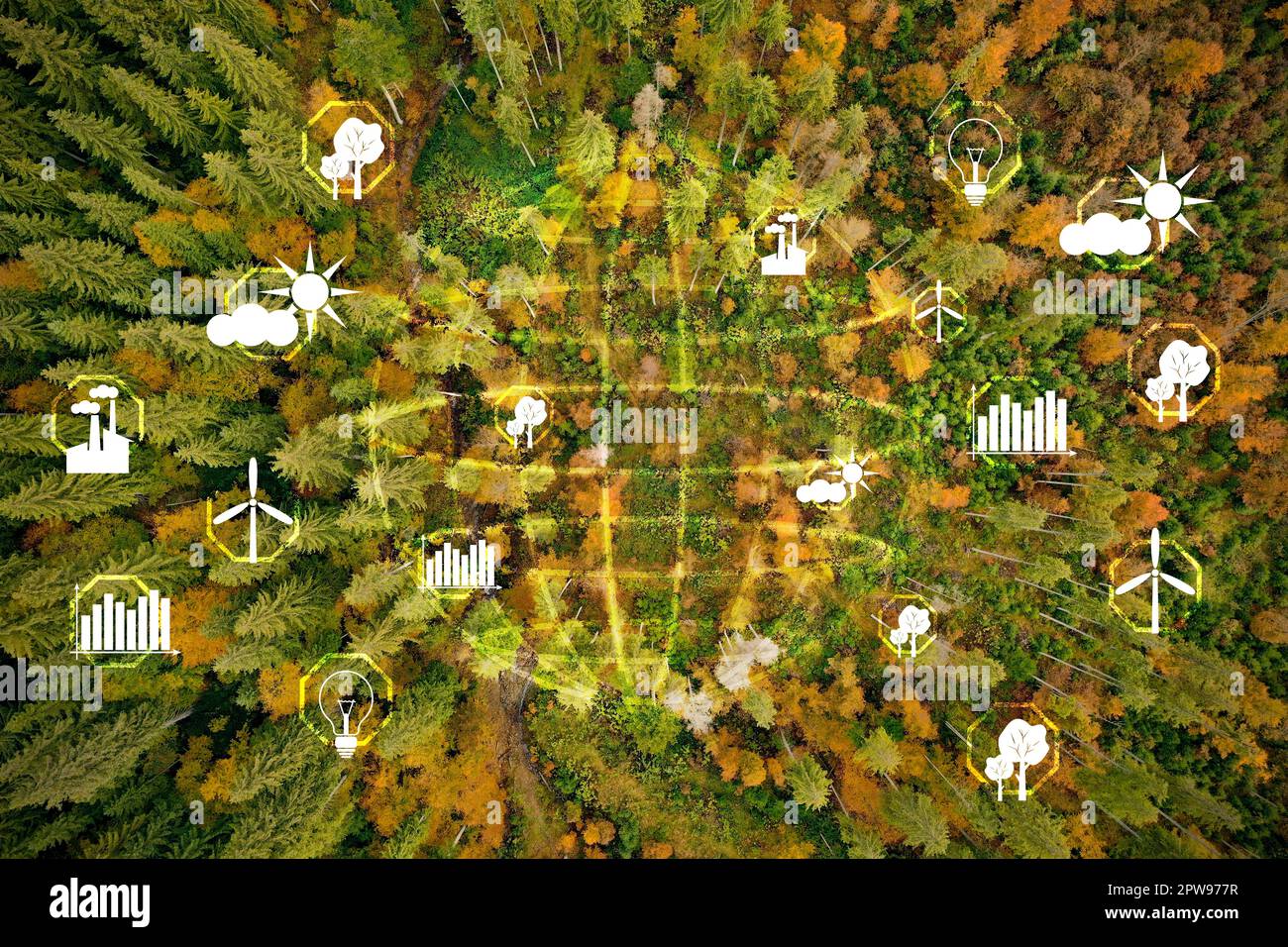 Sustainable development goals icons hi-res stock photography and images ...