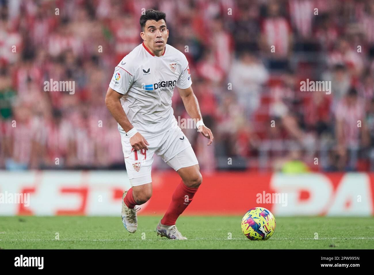 Marcos Javier Acuna of Sevilla FC during the La Liga match between ...