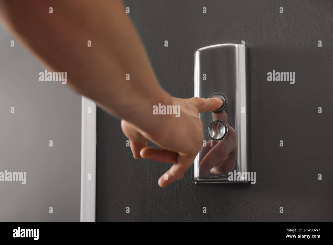 Elevator call hi-res stock photography and images - Alamy