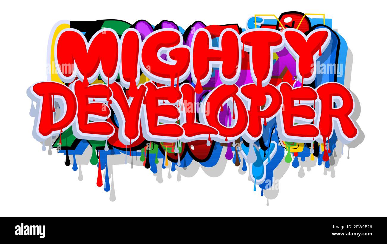 Graffiti by estate Stock Vector Images - Alamy