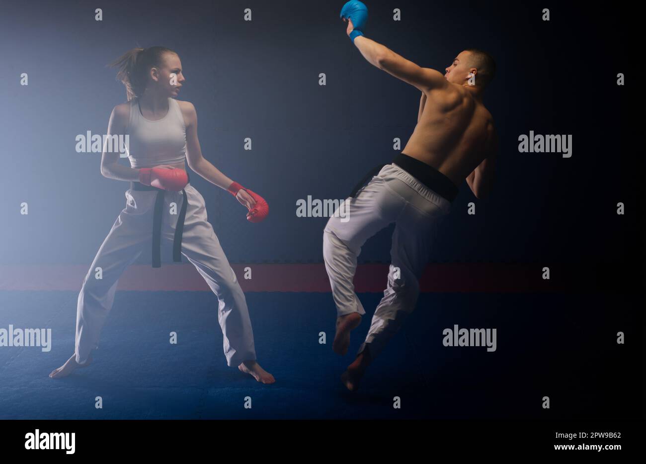 Falling from workout hi-res stock photography and images - Alamy