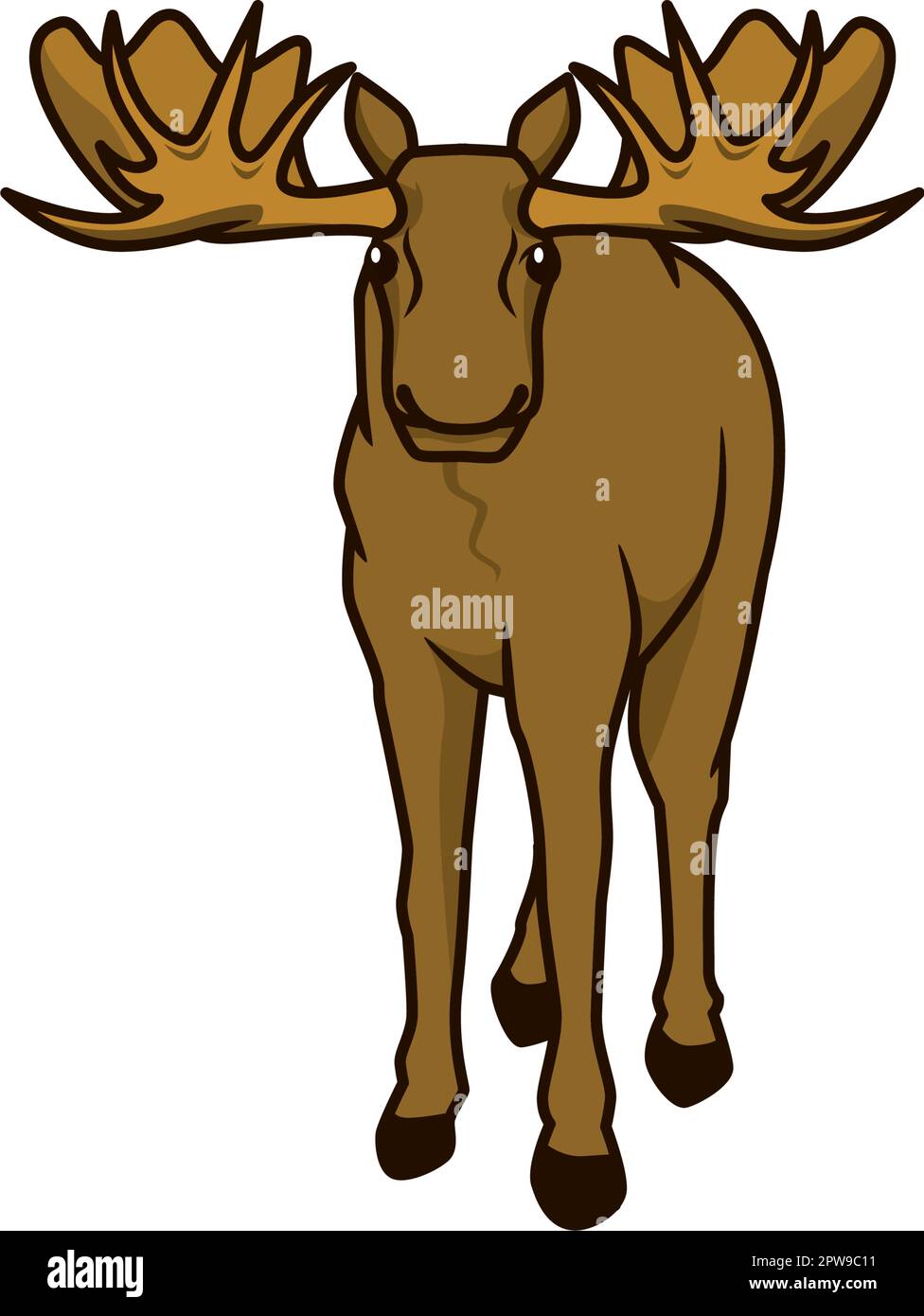 Moose gesture hi-res stock photography and images - Alamy