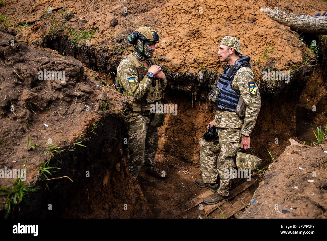 Serviceman of the 209th Battalion of the 113th Kharkiv Defense Brigade ...