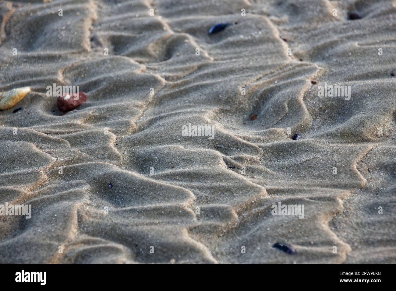 Wave patterns in sand hi-res stock photography and images - Alamy