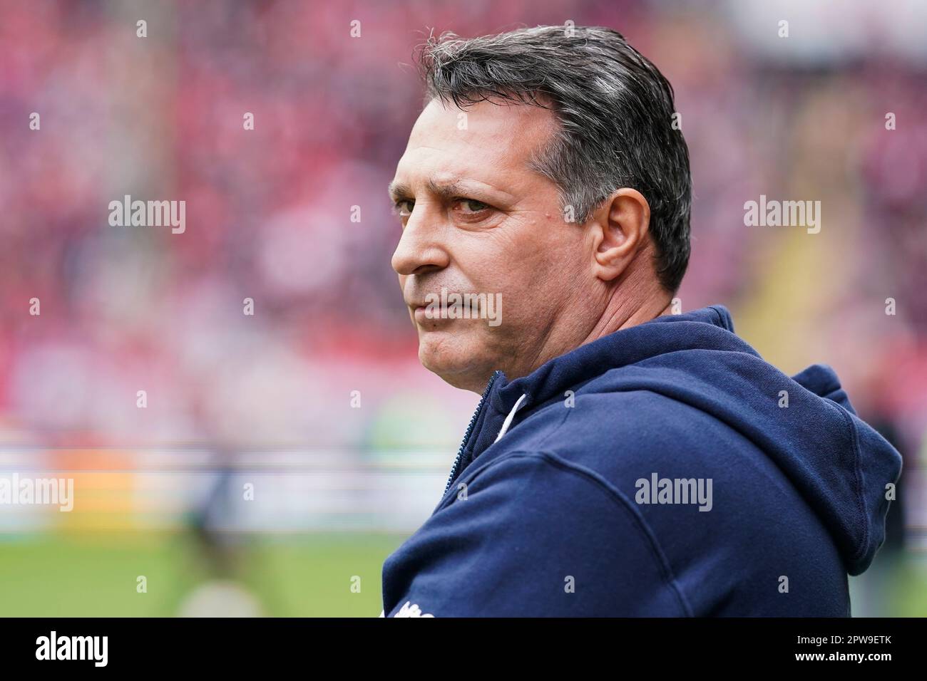 Kaiserslautern, Germany. 29th Apr, 2023. Soccer: 2nd Bundesliga, 1. FC ...