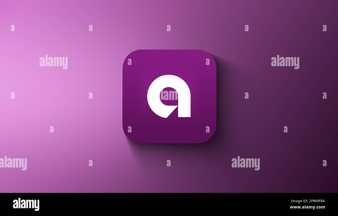 Agadir, Morocco - April, 2023: Ally Logo in a Gradient Background Stock ...