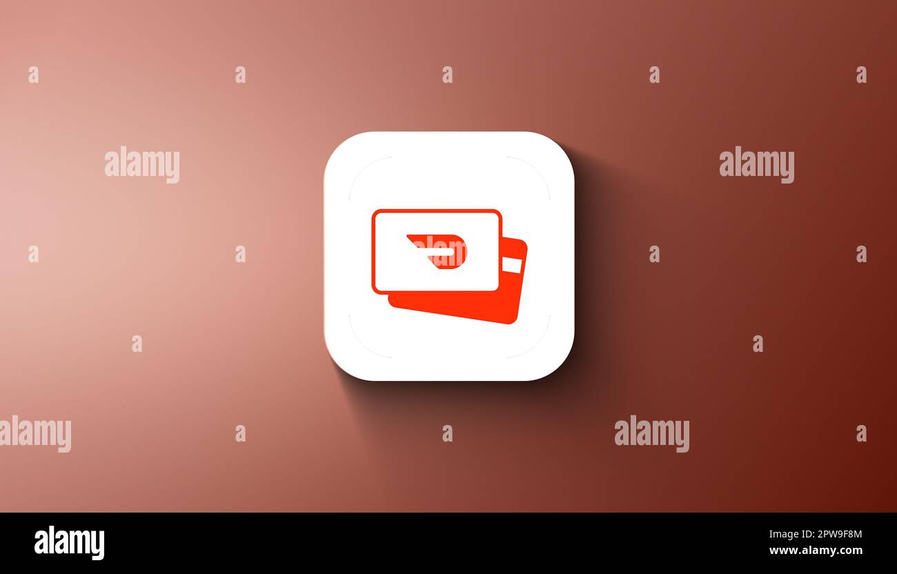 Agadir, Morocco - April, 2023: DasherDirect Logo in a Gradient ...