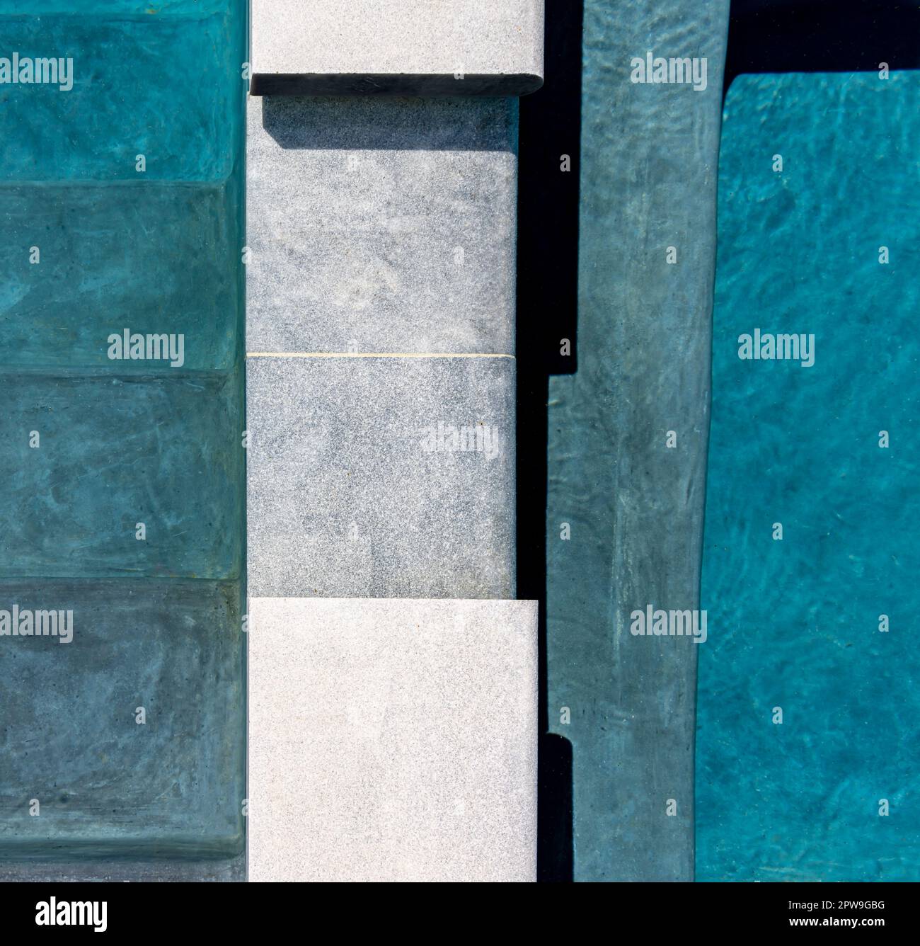 Detail image of a swimming pool Stock Photo - Alamy