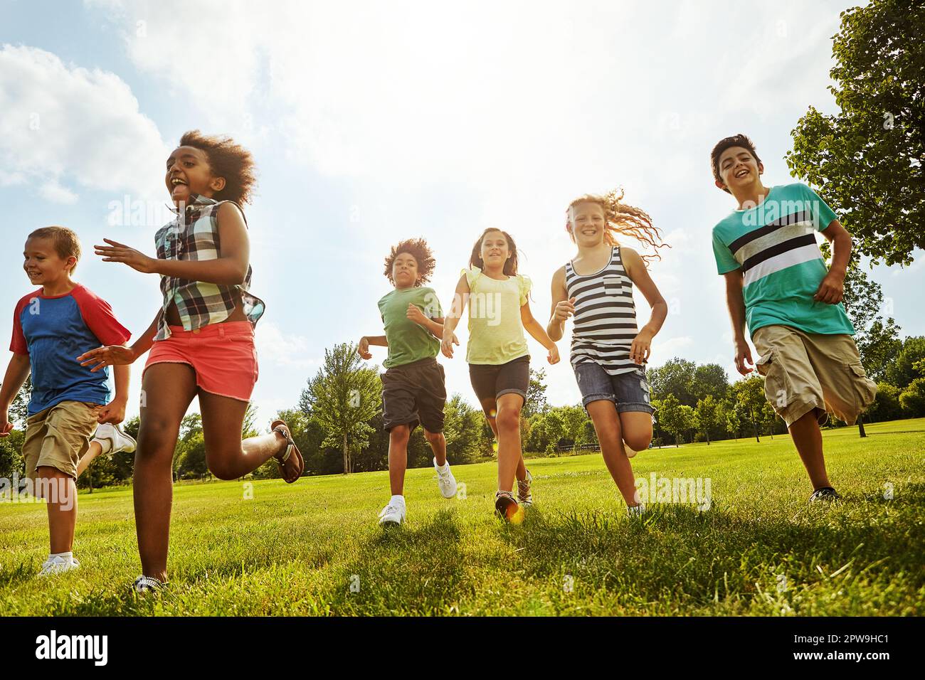 Nothing better than best friends having fun together. a group of ...