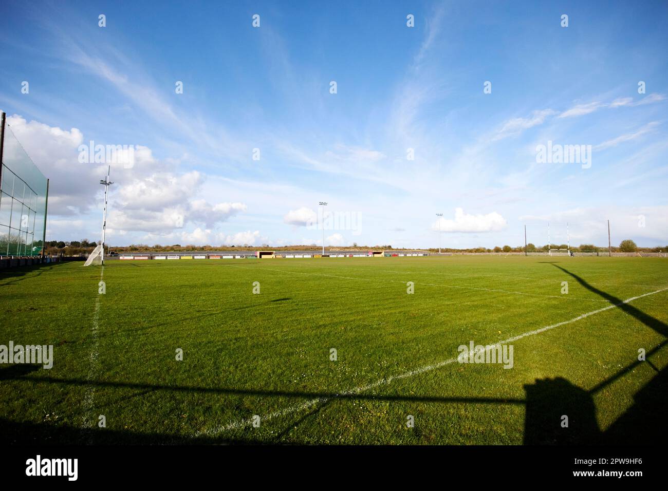 view of local gaa pitch in ballinrobe county mayo republic of ireland ...