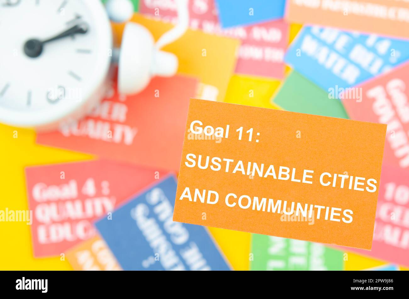 Goal 10 : Sustainable cities and commuities. The SDGs 17 development ...