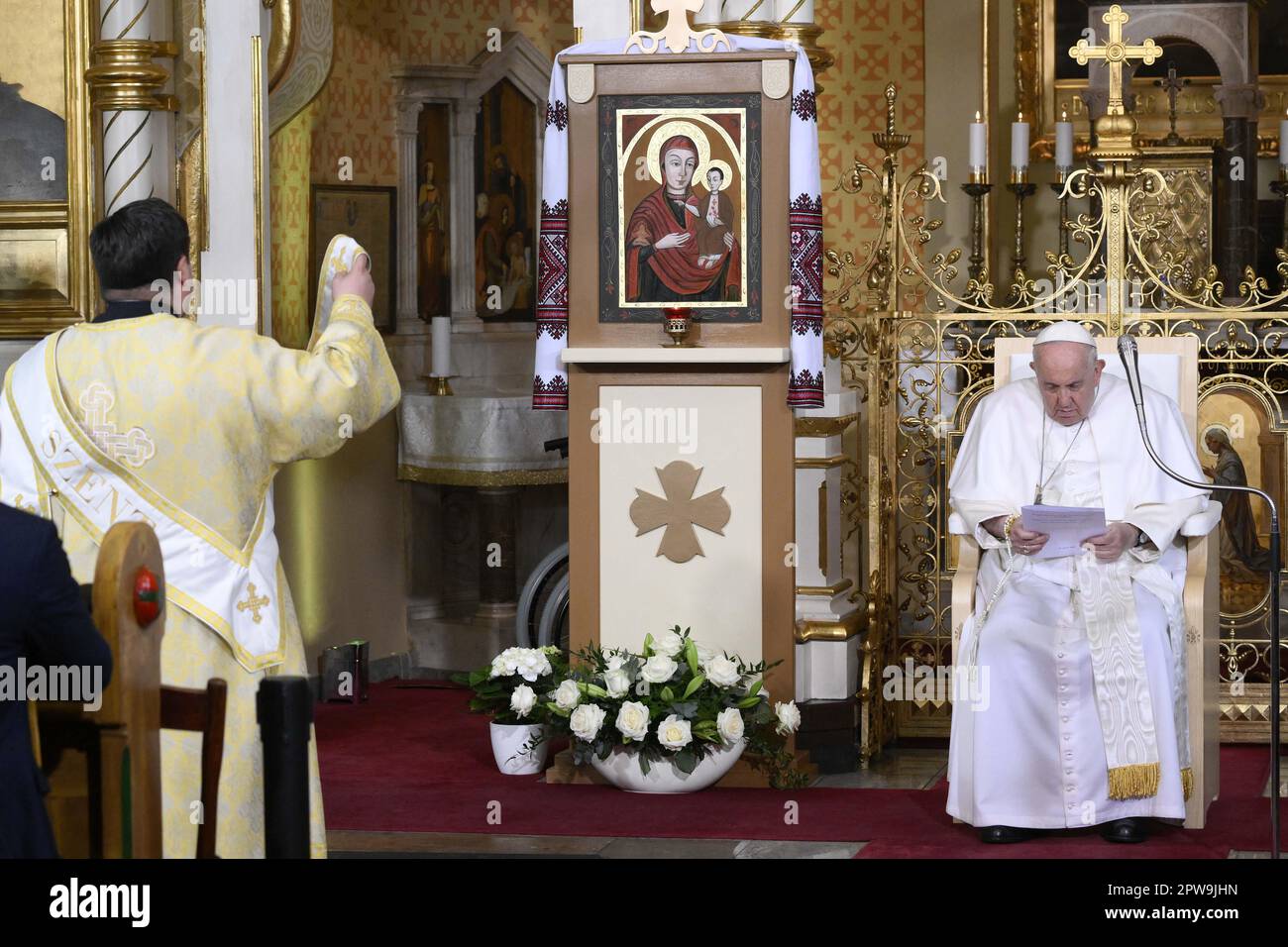 Budapest greek catholic church hi-res stock photography and images - Alamy