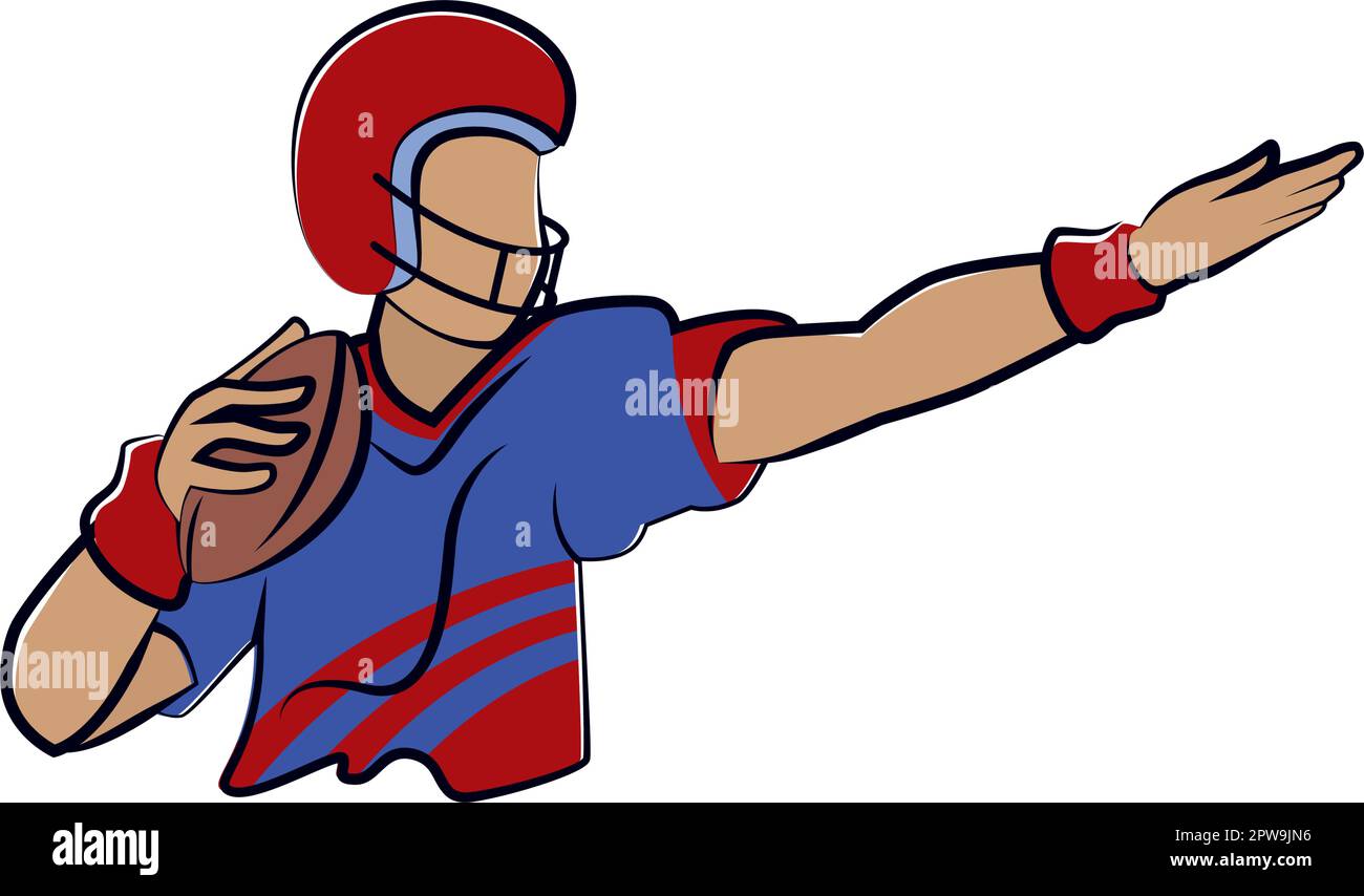 Rugby throw Stock Vector Images - Alamy