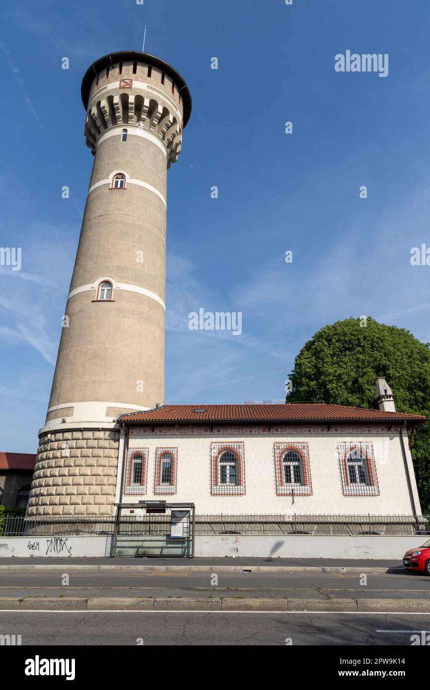 Milan, Italy - april 28 2023 - Breda tower in Bicocca district Stock ...