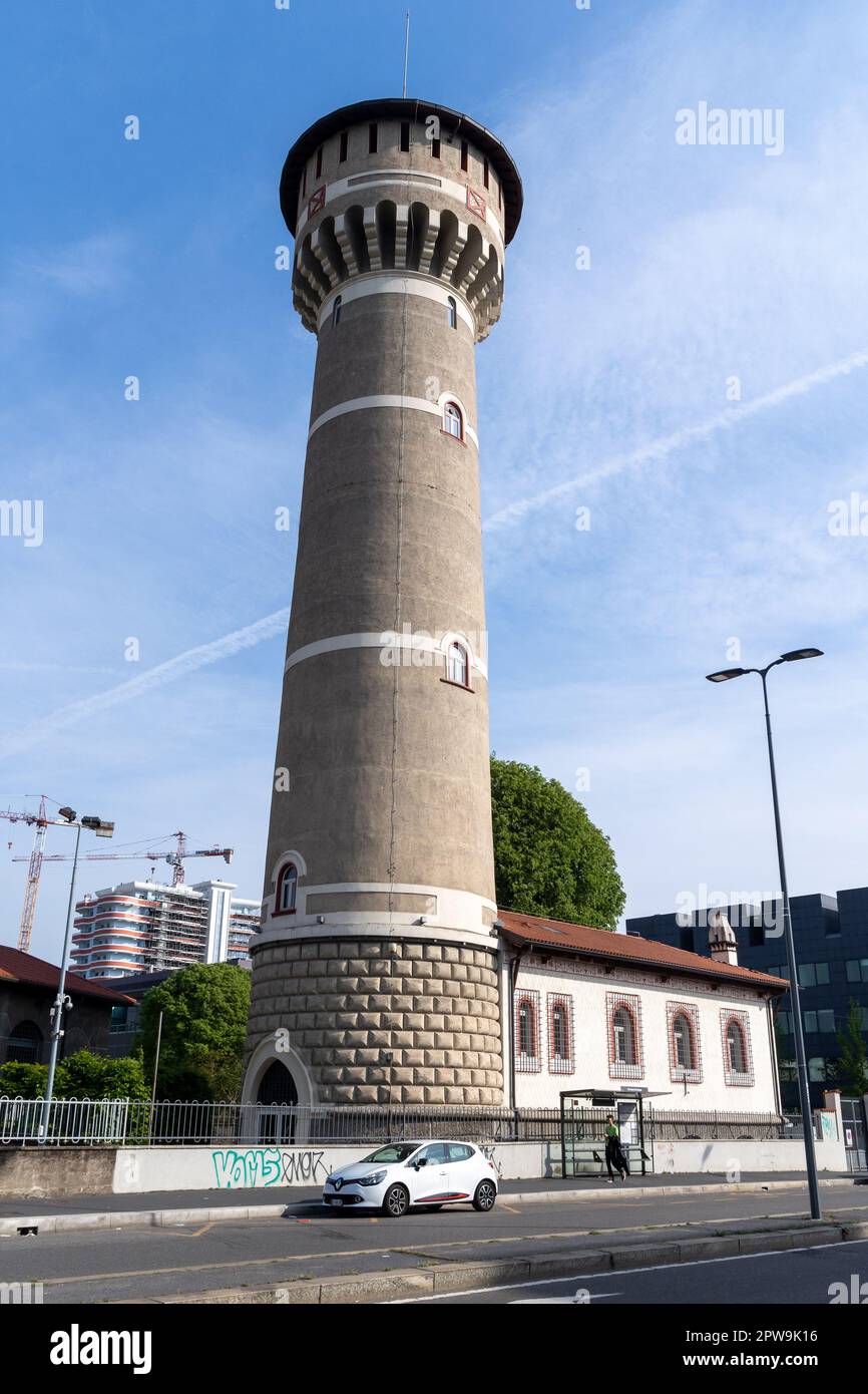 Milan, Italy - april 28 2023 - Breda tower in Bicocca district Stock ...