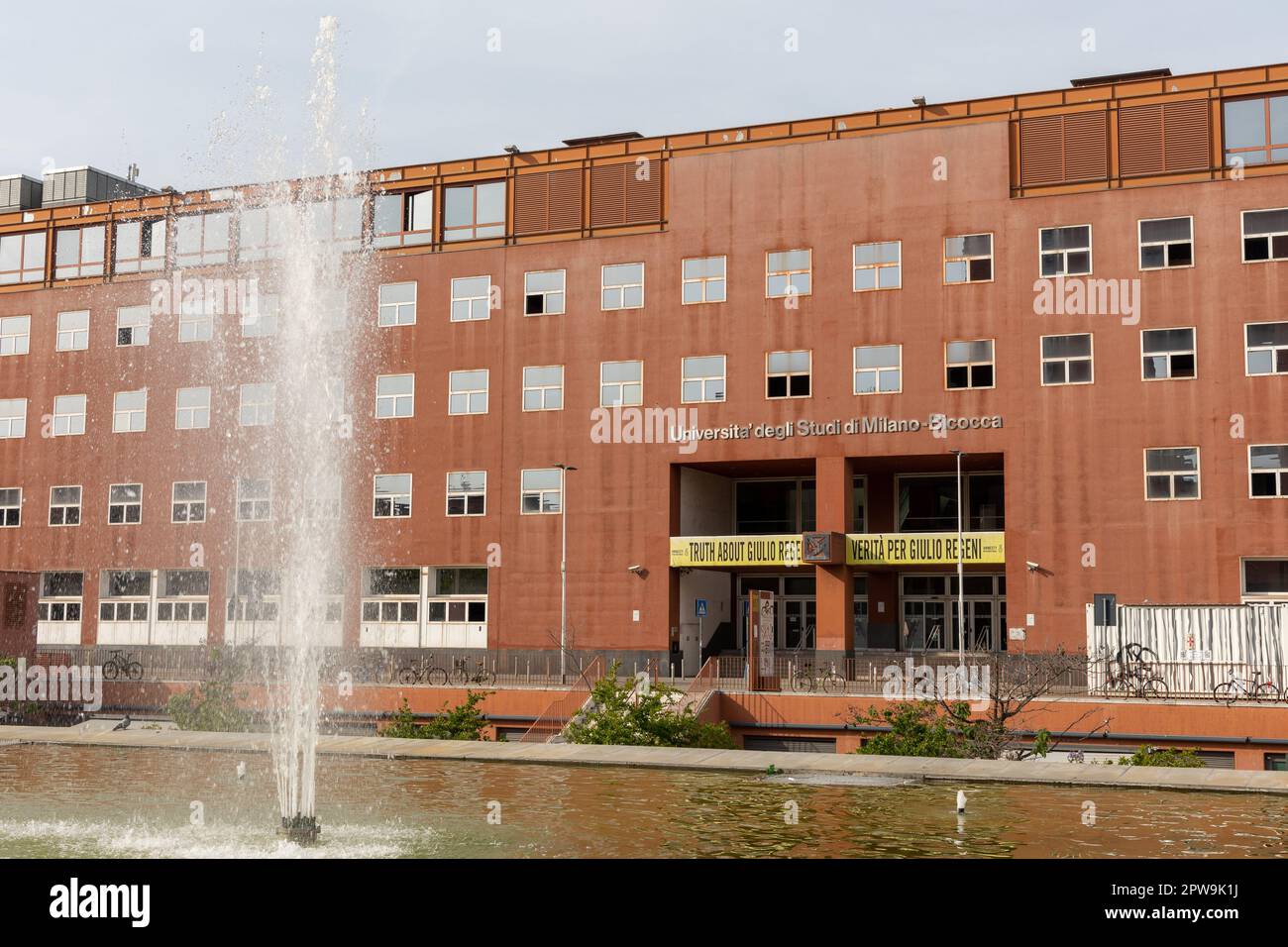 Milan, Italy - april 28 2023 - Bicocca University buildings Stock Photo ...