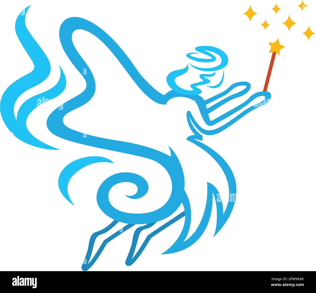 Magic fairy tale modern Stock Vector Images - Alamy