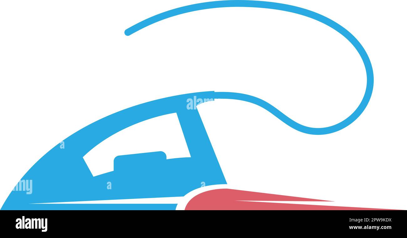 Electric iron logo design Stock Vector Image & Art - Alamy