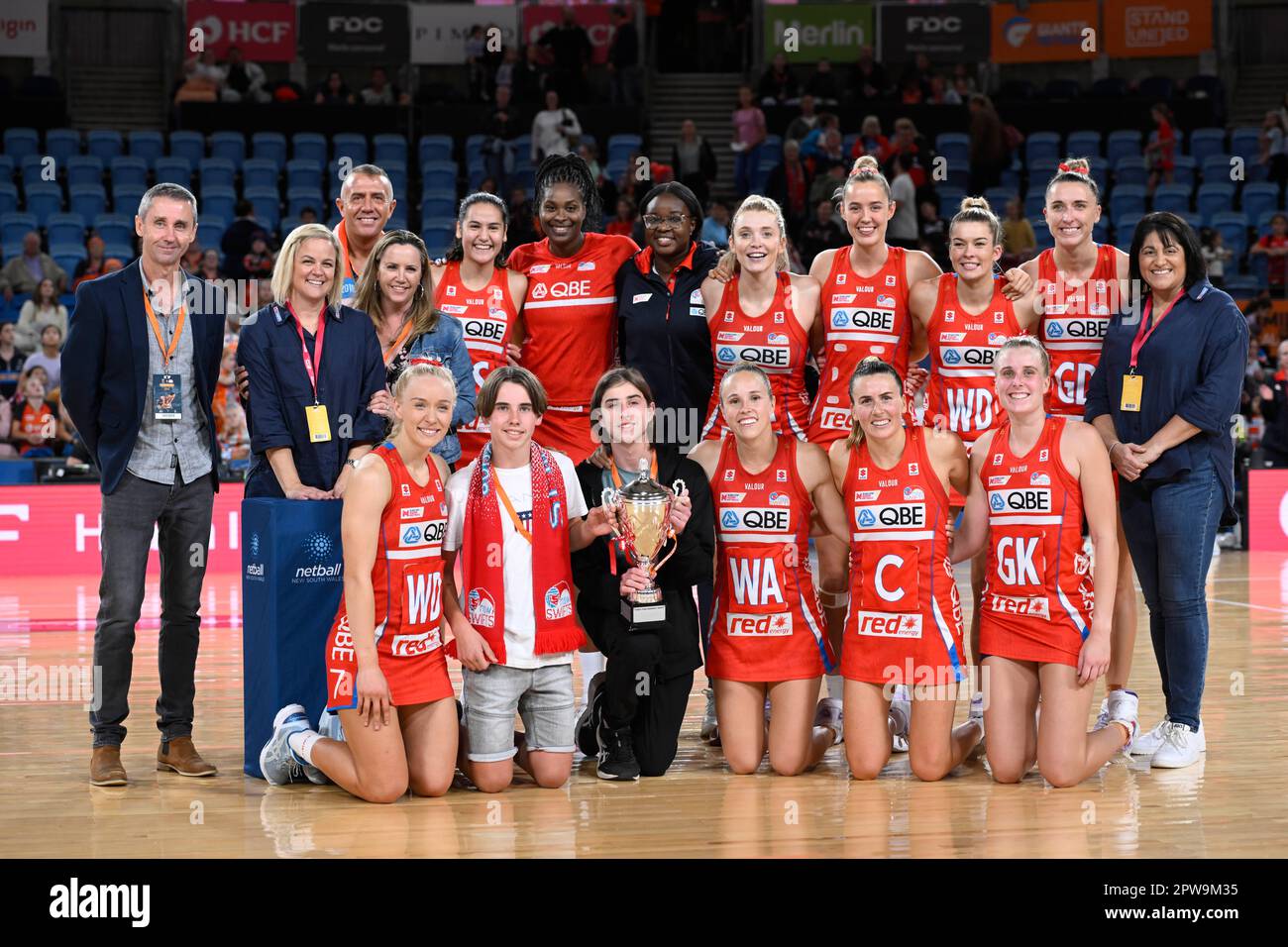 29th April 2023; Ken Rosewall Arena, Sydney, NSW, Australia: Suncorp ...