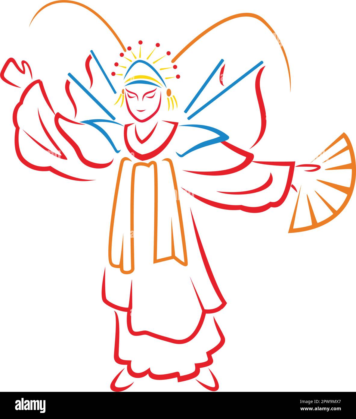 Musical theatre performer Stock Vector Images - Alamy