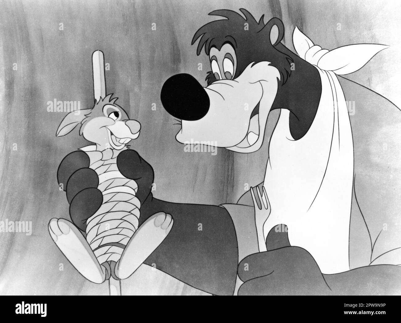 BR'ER RABBIT (Voiced by JOHNNY LEE) and BR'ER BEAR (voiced by ''NICODEMUS'' STEWART) in SONG OF ...