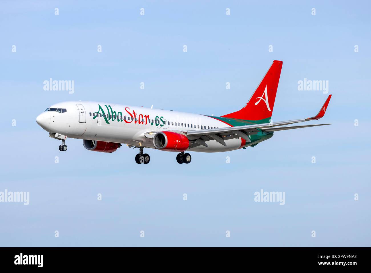 Alba star airline hi-res stock photography and images - Alamy