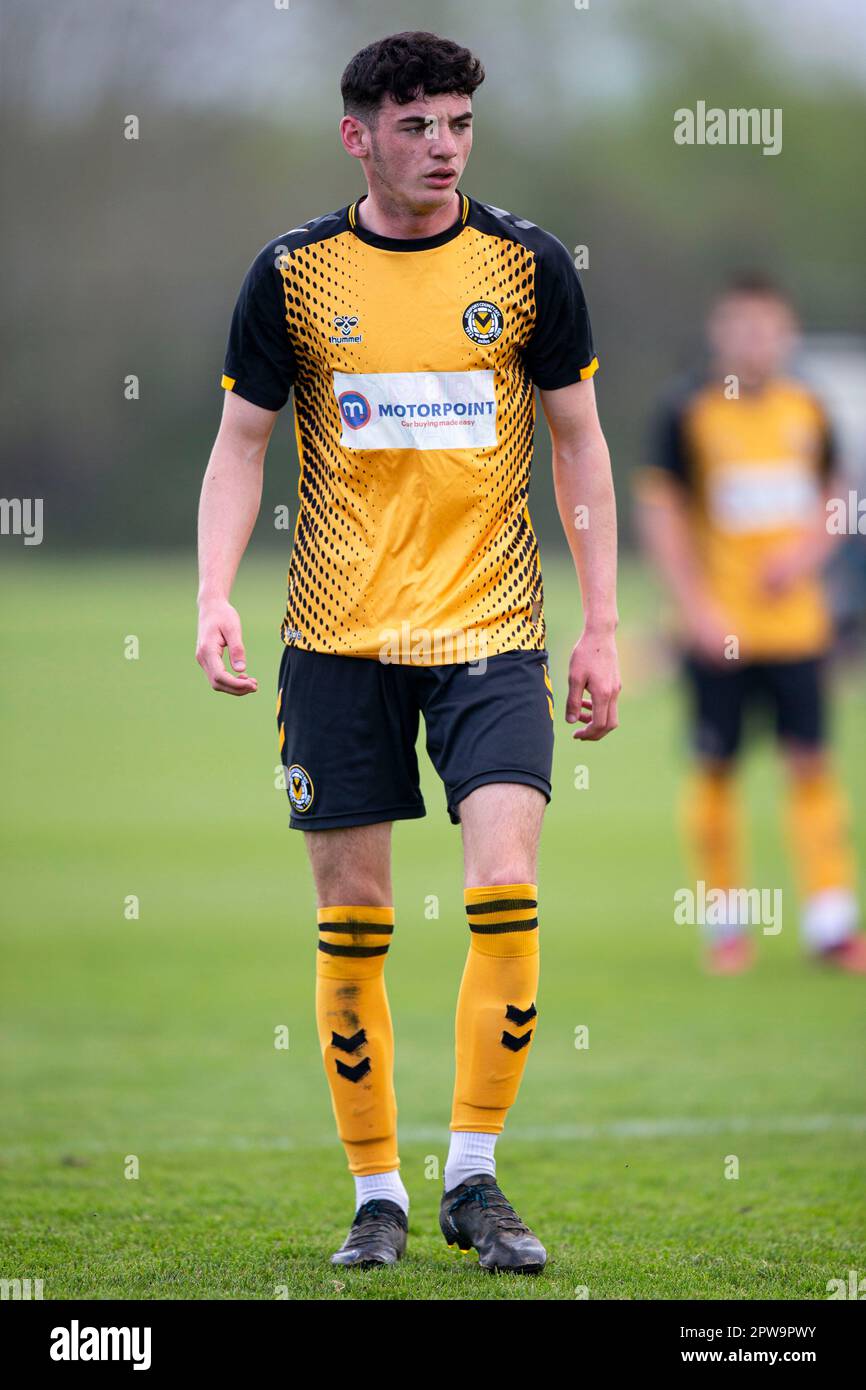 Cheltenham Town u18 v Newport County u18 in the EFL Youth Alliance ...