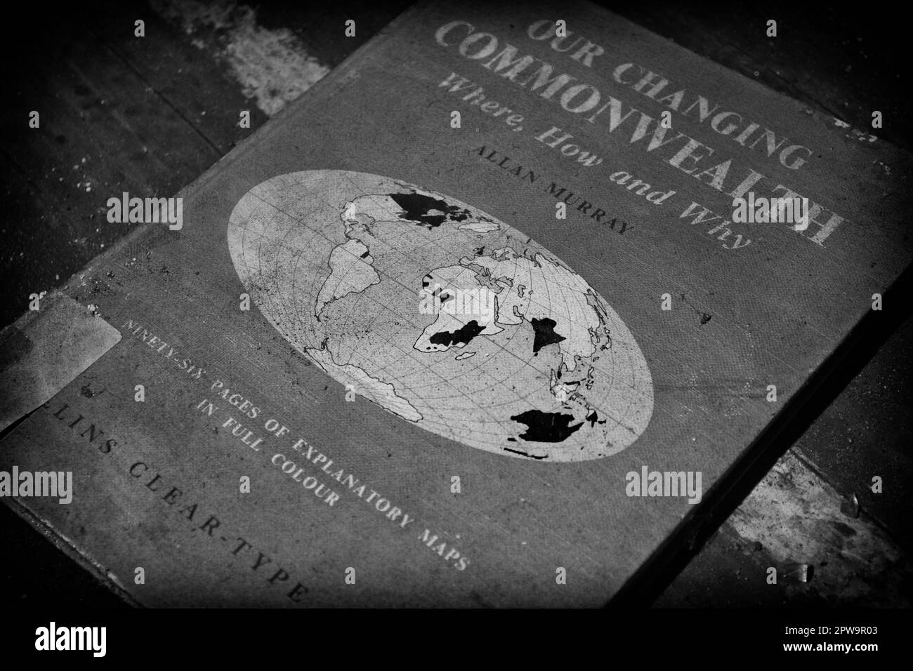 Old map of british commonwealth hi-res stock photography and images - Alamy