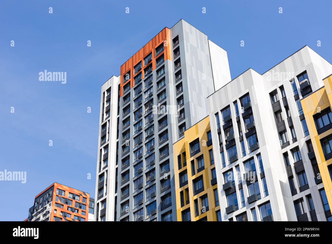 modern high-rise residential building. High quality photo Stock Photo ...