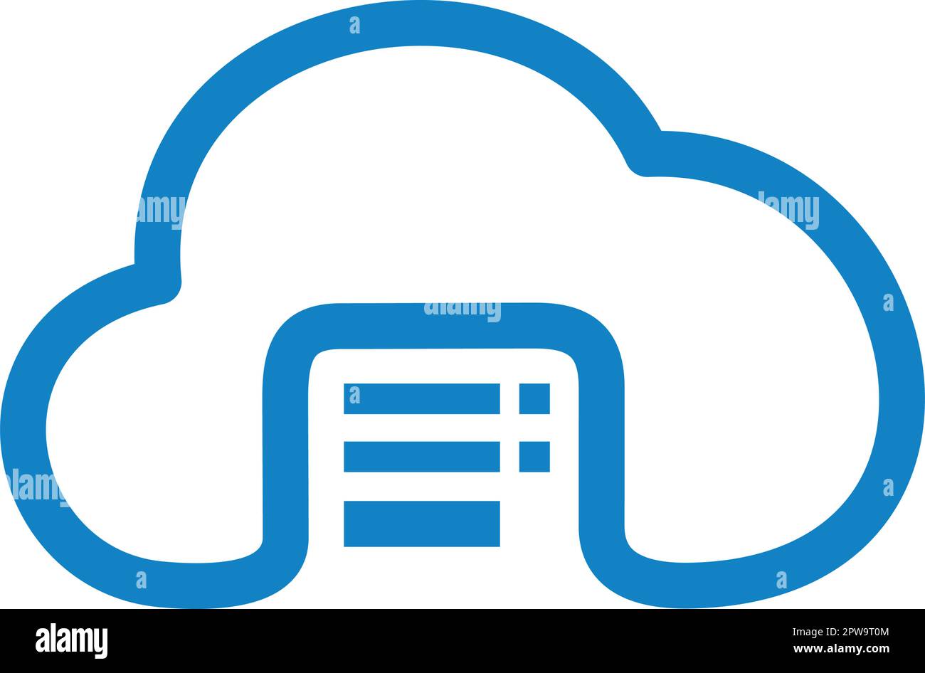 Fast cloud storage service Stock Vector Images - Alamy