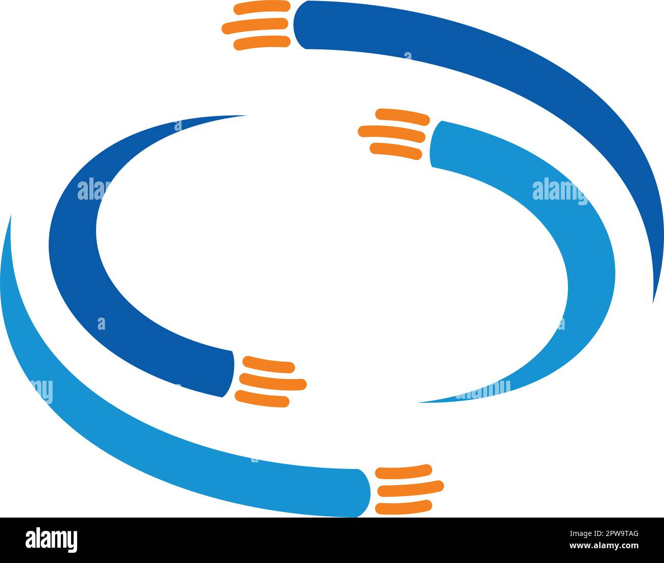 Simple Whirling Fiber Optic Illustration Stock Vector Image Art Alamy