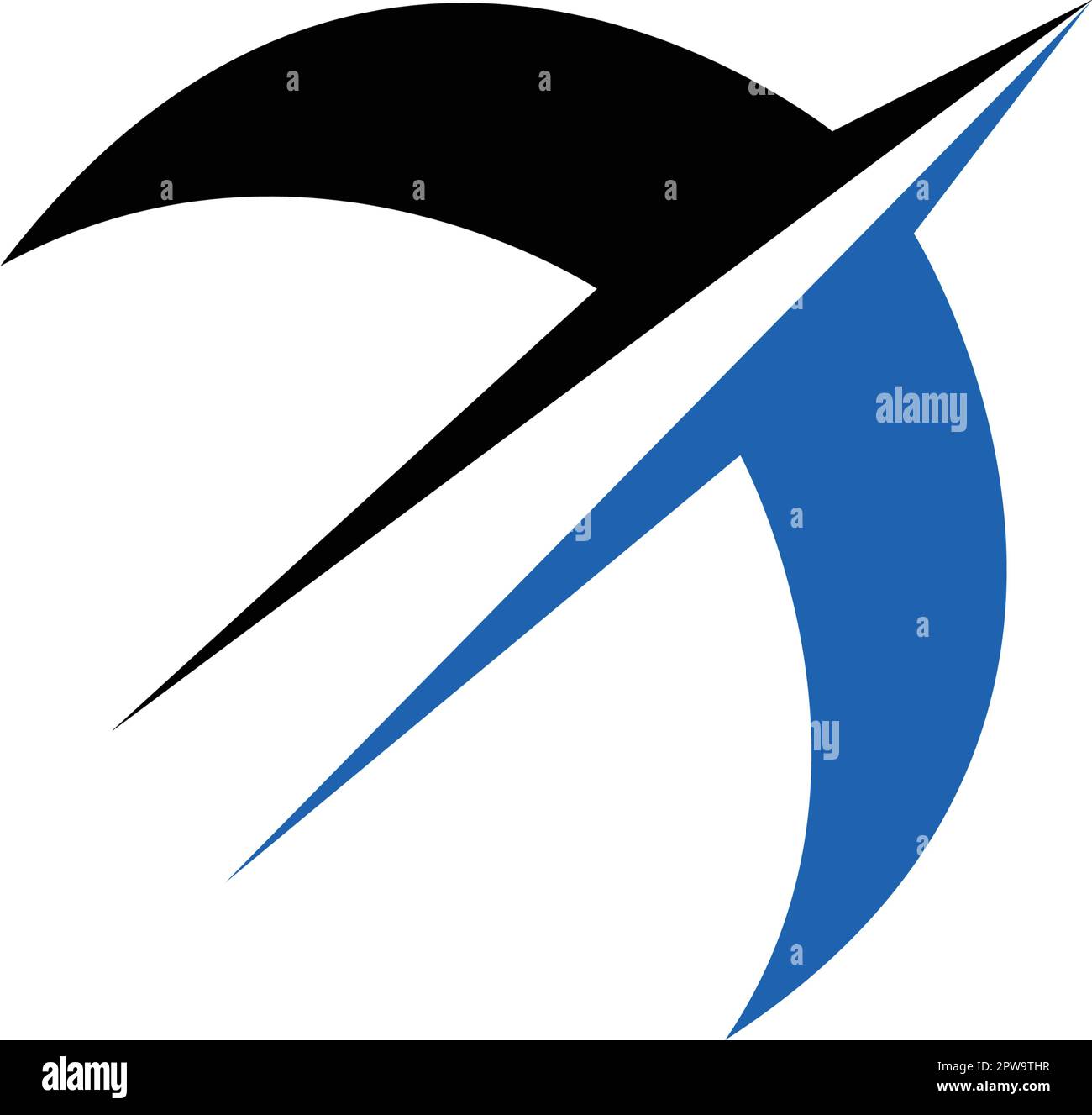 Simple Flying Swallow Bird Symbol Stock Vector Image & Art - Alamy