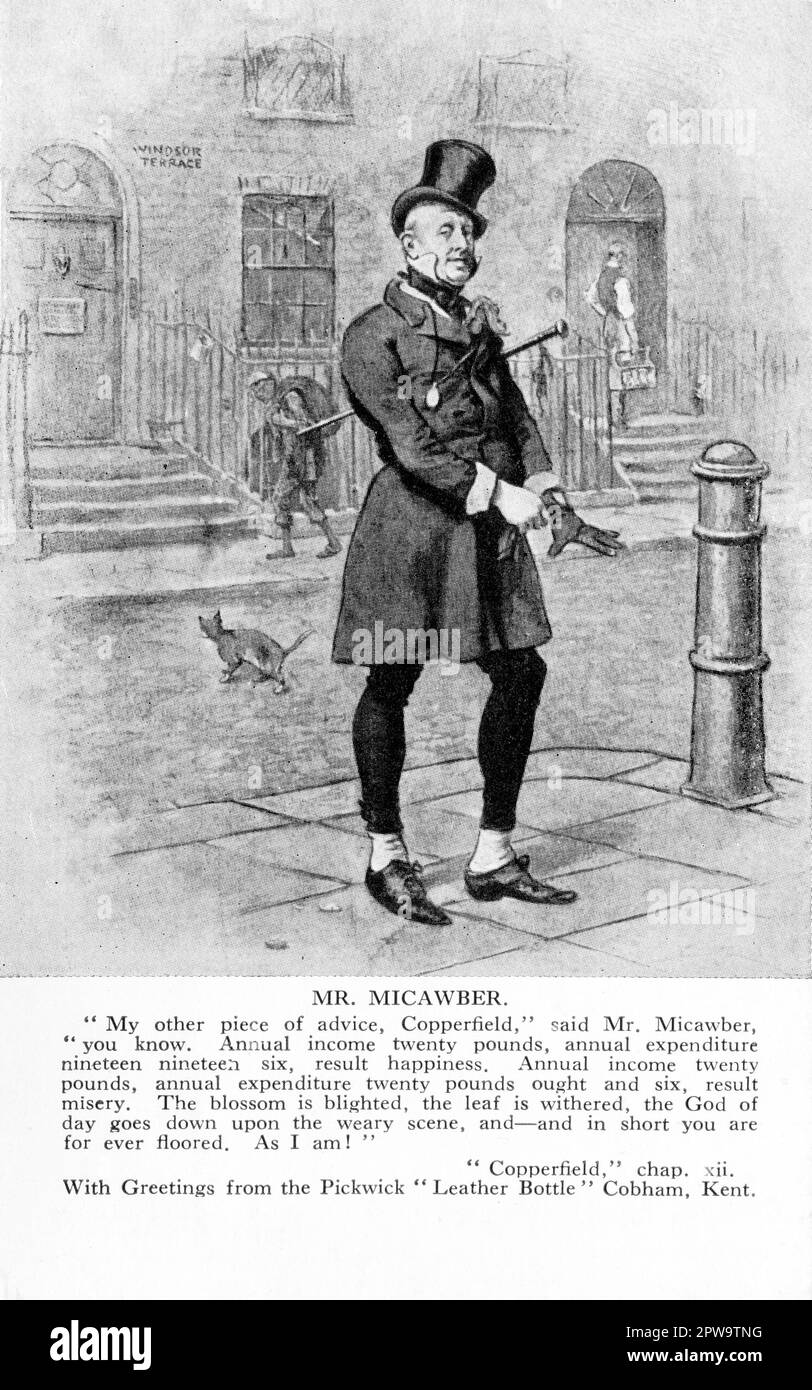 Mr Macorba Quotes Anique Door Knocker, Charles Dickens, Mr Micawber,