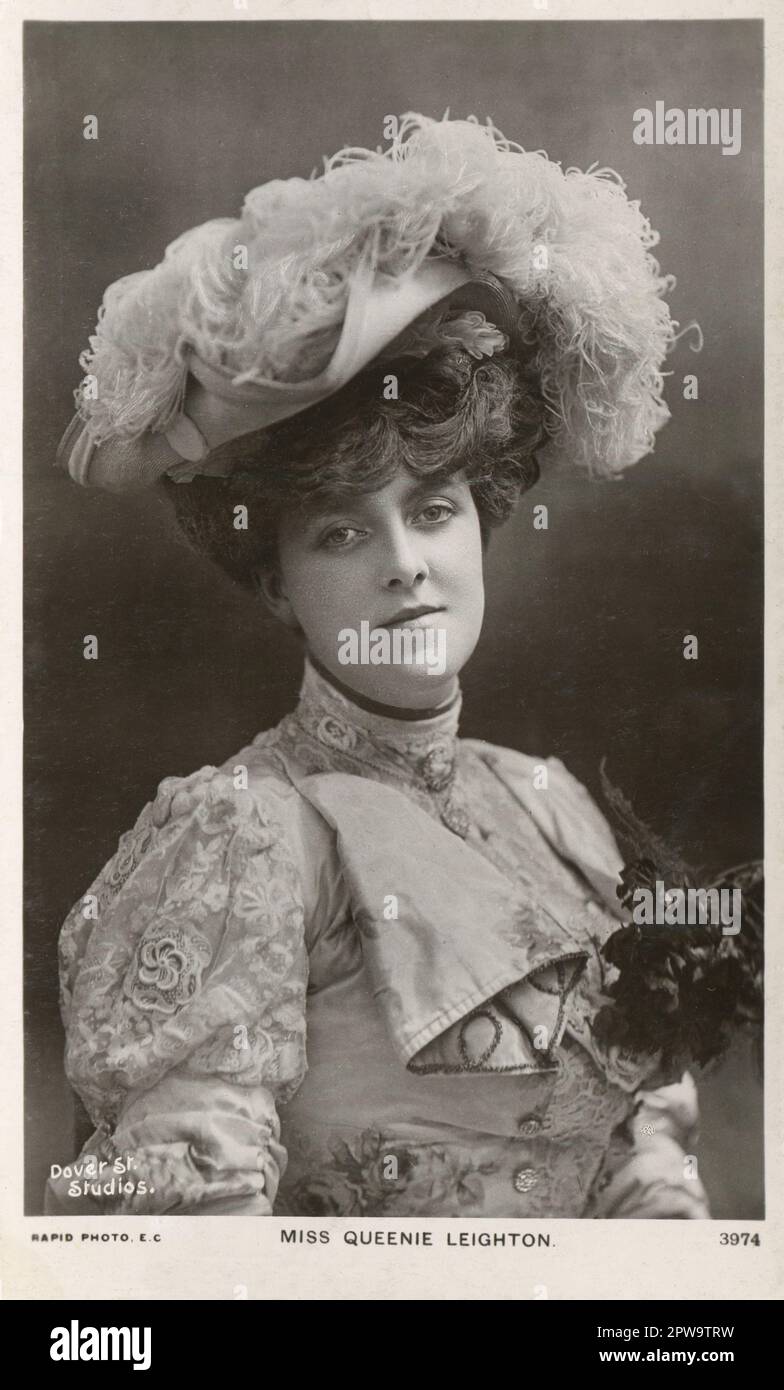 England. circa.1905. An antique real photograph postcard depicting the ...